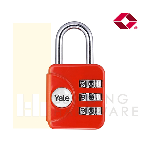 YALE 28MM LUGGAGE PADLOCK | Building Hardware Online